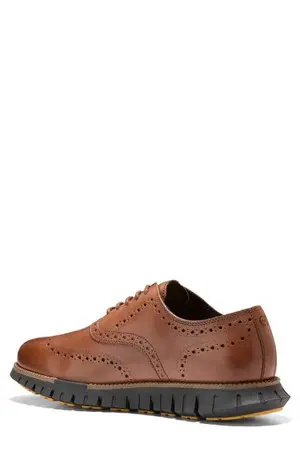 Cole Haan Zerogrand Remastered Wingtip Oxford - British Tan/java