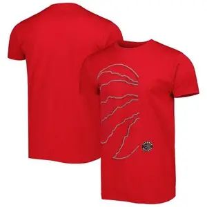STADIUM ESSENTIALS Toronto Raptors Element Logo Pop T-shirt - Red