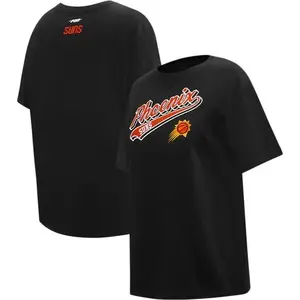 PRO STANDARD Phoenix Suns Script Boyfriend T-shirt - Black