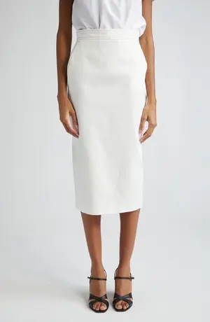 Max Mara Zulia Denim Pencil Skirt