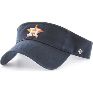 '47 Houston Astros Clean Up Adjustable Visor - Navy