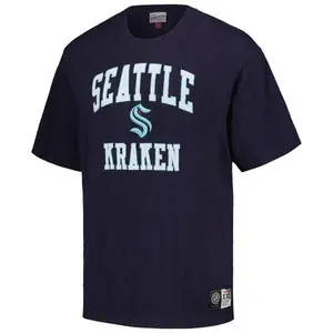 Mitchell & Ness Deep Sea Blue Seattle Kraken Legendary Slub T-shirt