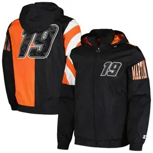 STARTER Martin Truex Jr Red Zone Full-zip Jacket - Black