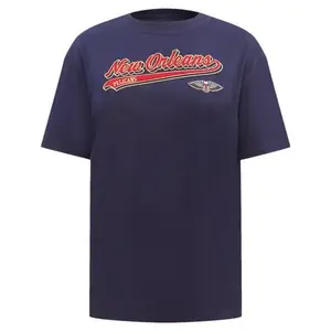PRO STANDARD New Orleans Pelicans Script Boyfriend T-shirt