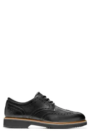Cole Haan Montrose Wingtip Derby - Black/black