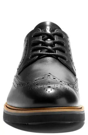 Cole Haan Montrose Wingtip Derby - Black/black