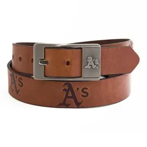 EAGLES WINGS Oakland Athletics Brandish Leather Belt