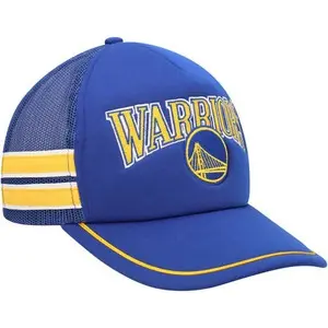 '47 Golden State Warriors Sidebrand Stripes Trucker Adjustable Hat
