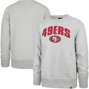 '47 San Francisco 49ers Headline Pullover Sweatshirt - Gray