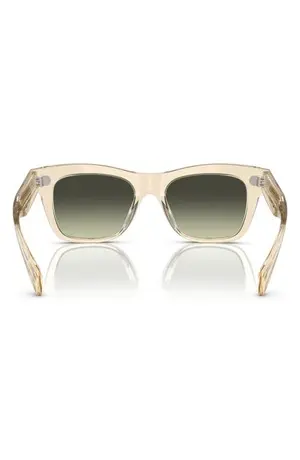 Oliver Spencer Ms. Oliver 51mm Square Sunglasses - Green