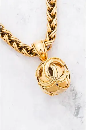 Chanel 1994 Coco Mark Necklace