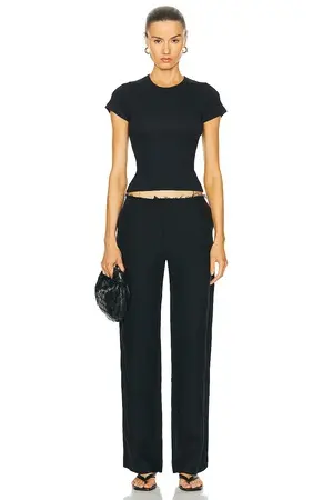 LESET Kelly Slim Fit Tee - Black