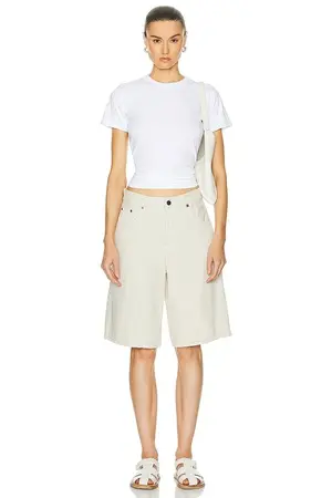 HAIKURE Becky Short In Ivory