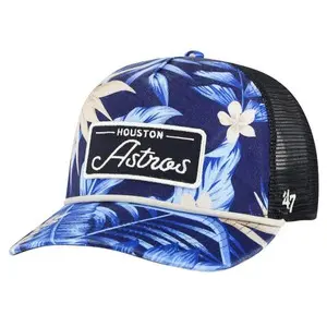 '47 Houston Astros Tropicalia Trucker Hitch Adjustable Hat - Navy