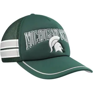 '47 Michigan State Spartans Sideband Trucker Hat - Green