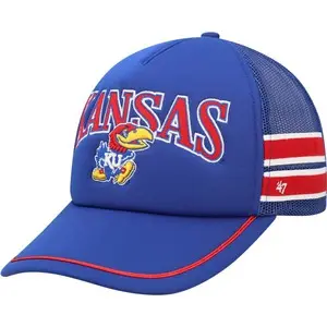 '47 Kansas Jayhawks Sideband Trucker Adjustable Hat - Royal