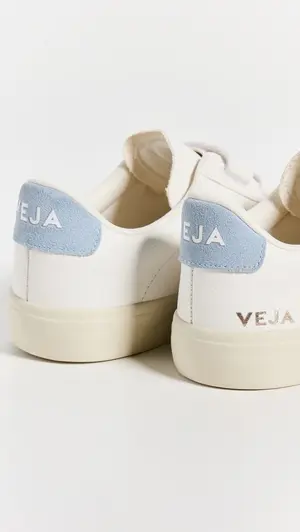 VEJA Recife Logo Sneakers With Velcro Closure - Extra-white_steel
