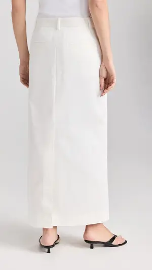 Tibi Chino Maxi Skirt