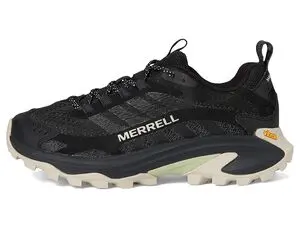 Merrell Moab Speed 2 Low Top Lace Up Athletic Sneakers - Black