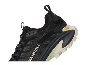Merrell Moab Speed 2 Low Top Lace Up Athletic Sneakers - Black