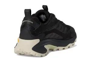 Merrell Moab Speed 2 Low Top Lace Up Athletic Sneakers - Black