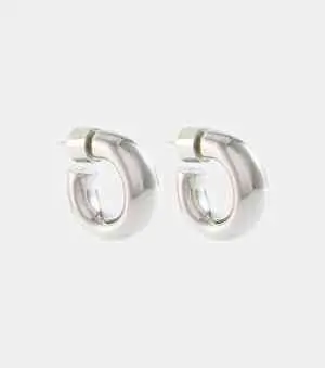 JENNIFER FISHER Samira Micro Hoop Earrings - Silver