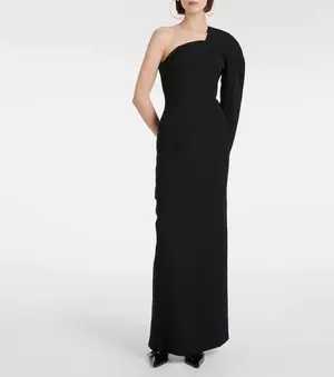 Jacquemus La Robe Pablo Crêpe Gown
