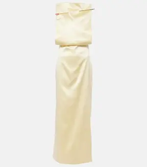 Loewe Pin Silk-blend Gown