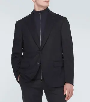 Loro Piana Cashmere Blazer - Blue