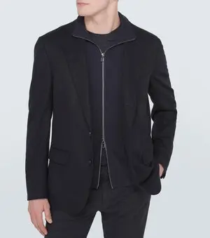 Loro Piana Cashmere Blazer - Blue