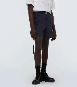 Sacai Taffeta Bermuda Shorts