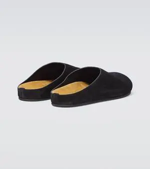 THE ROW Hugo Suede Clogs