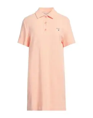 Maison Kitsuné Mini Polo Dress - Apricot