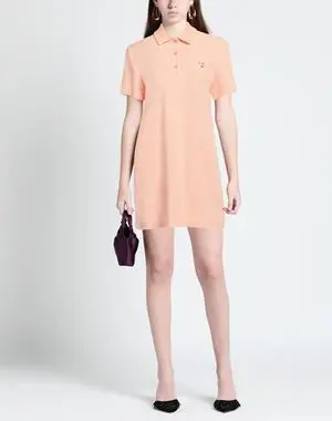 Maison Kitsuné Mini Polo Dress - Apricot