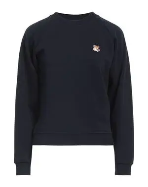 Maison Kitsuné Cotton Sweatshirt Blue