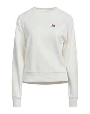 Maison Kitsuné Cotton Sweatshirt Ivory
