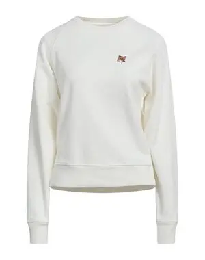 Maison Kitsuné Cotton Sweatshirt White