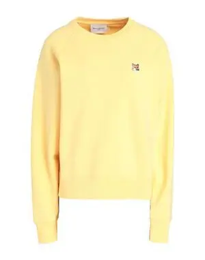 Maison Kitsuné Cotton Sweatshirt - Yellow
