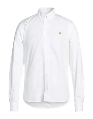 Maison Kitsune Embroidered Shirts For Men