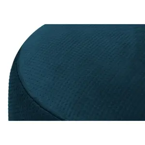 FATBOY Point Large Royal Velvet Pouf - Deep Sea