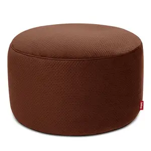 FATBOY Point Large Royal Velvet Pouf - Tobacco
