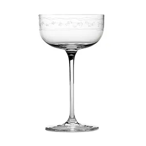 SERAX Champagne Coupe Anemone Vaniglia Midnight Flowers Marni - Clear
