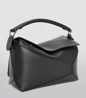 Loewe Puzzle Edge Top-handle Bag - Black