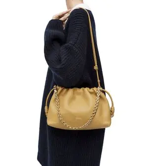Loewe Leather Flamenco Shoulder Bag
