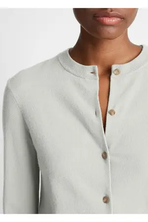 Vince Wool-blend Shank-button Cardigan