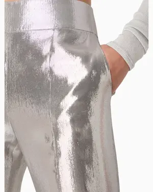Giorgio Armani Silk And Lurex-blend Trousers