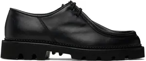 COLLEGIUM COLLEGIUM Black Pillar Moc-Toe Derbys Black/black