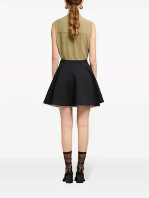 AMI Paris Virgin Wool Skater Skirt