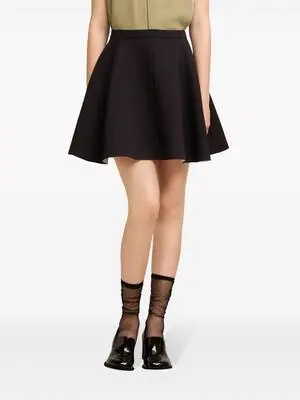 AMI Paris Virgin Wool Skater Skirt
