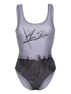 Acne Studios Clothing-print Swimsuit